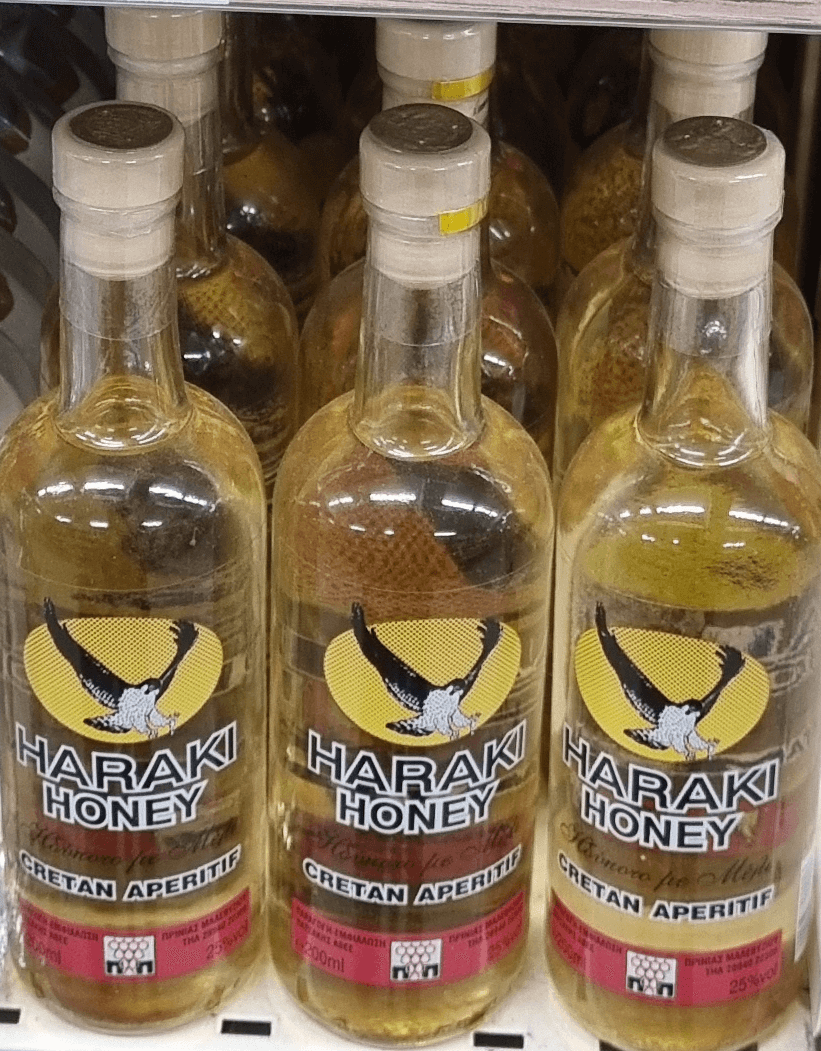 Haraki Honey Cretan Aperitif - Raki 200ml - Rakomelo – Taste from Cyprus