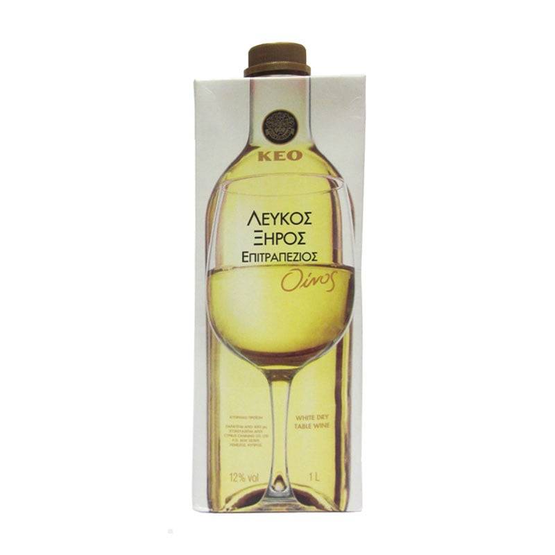 KEO Table Wine Dry White 1000 ml – Taste from Cyprus