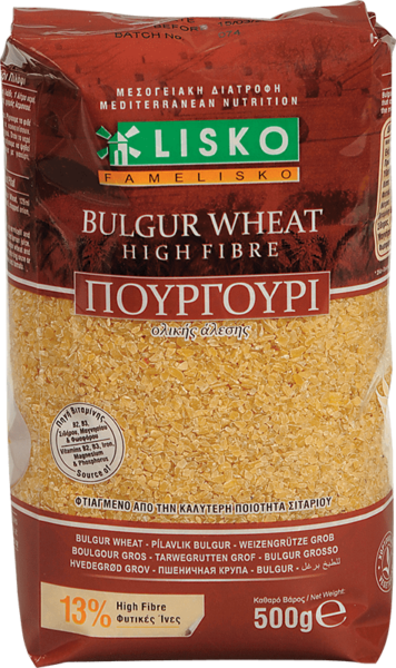 LISKO Bulgur Wheat - High Fibre – Taste from Cyprus